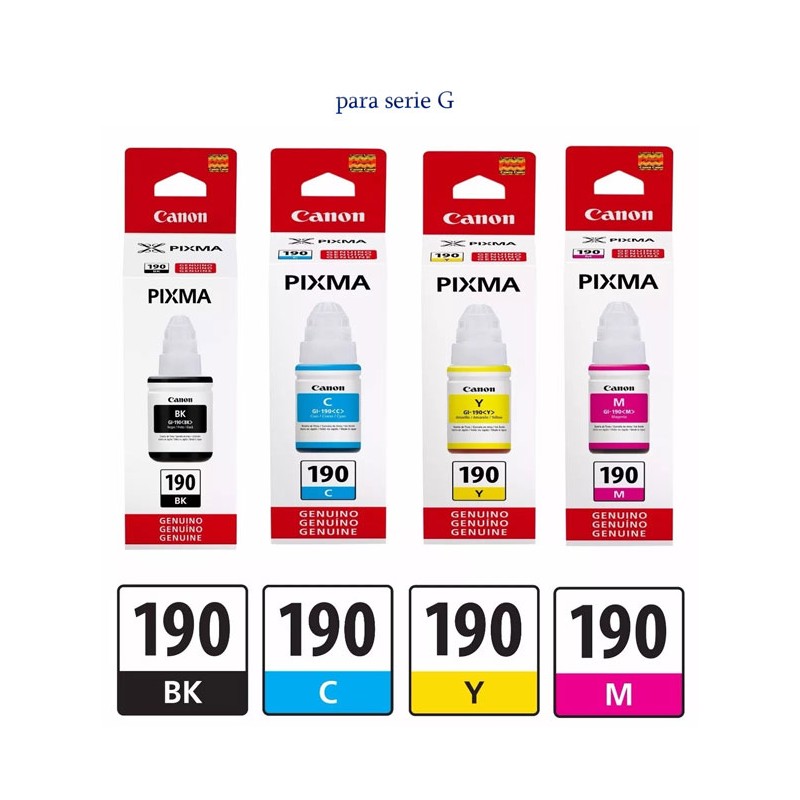 Tintas Pixma 190 – Nova Sistemas Store